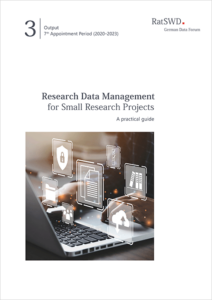 Research Data Management for Small Research Projects - KonsortSWD